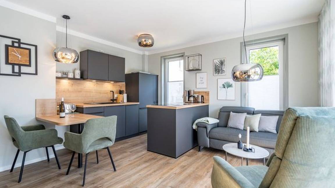 57 M² Ferienwohnung ∙ 1 Schlafzimmer ∙ 2 Gäste - Usedom