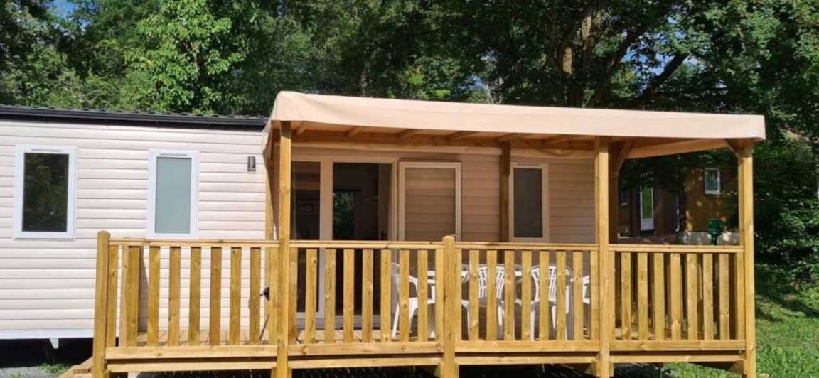 31 M² Camping-unterkunft ∙ 3 Schlafzimmer ∙ 6 Gäste - Figeac
