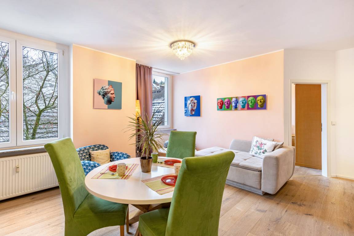 45 M² Ferienwohnung ∙ 1 Schlafzimmer ∙ 3 Gäste - Ennepetal