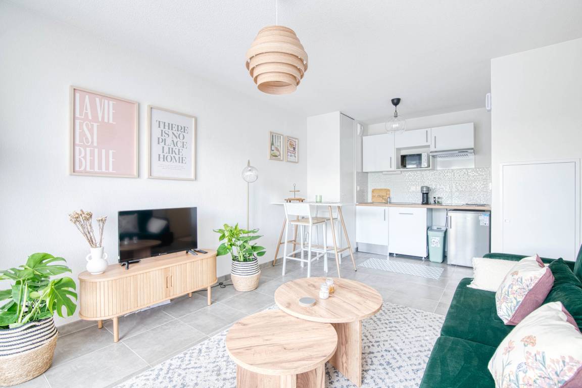 41 M² Apartamento ∙ 1 Habitación ∙ 4 Huéspedes - Labège