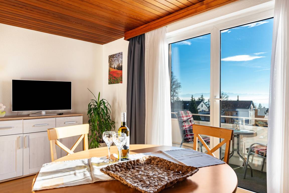 60 M² Appartement ∙ 2 Chambres ∙ 4 Personnes - Meersburg