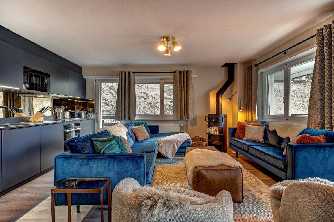 153 M² Appartement ∙ 4 Slaapkamers ∙ 10 Gasten - Ovronnaz