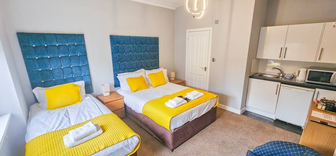 20 M² Chambre Privée ∙ 1 Chambre ∙ 3 Personnes - Inverness