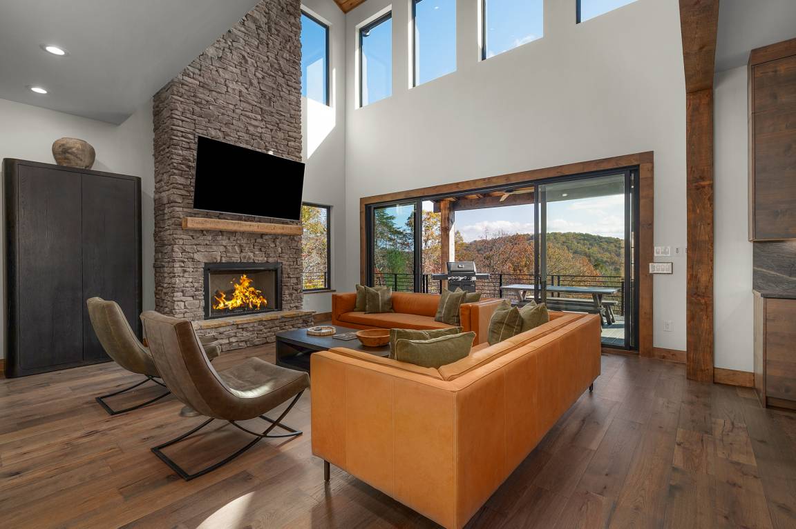 390 평방 미터 캐빈 ∙ 침실 4개 ∙ 게스트 10명 - 블루 리지