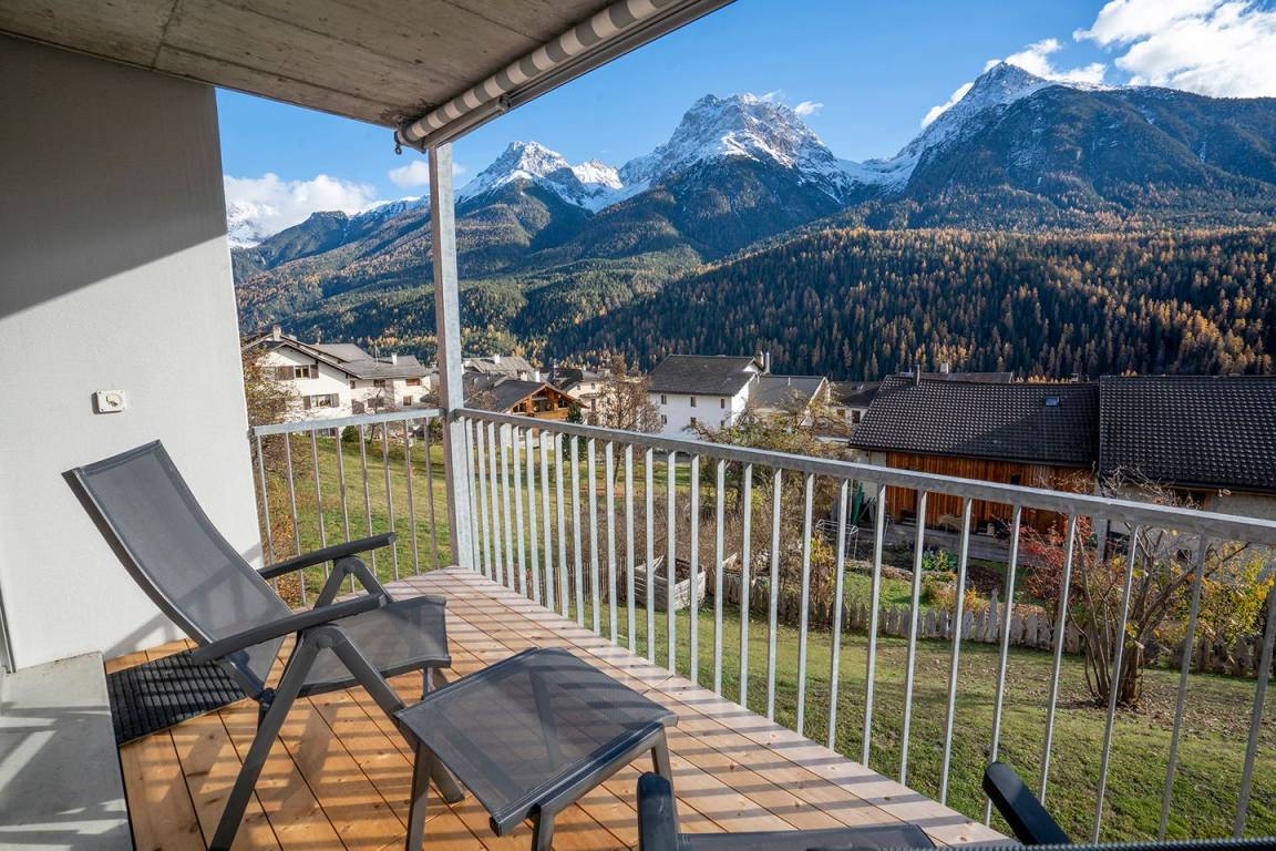 80 M² Ferienwohnung ∙ 2 Schlafzimmer ∙ 4 Gäste - Tarasp
