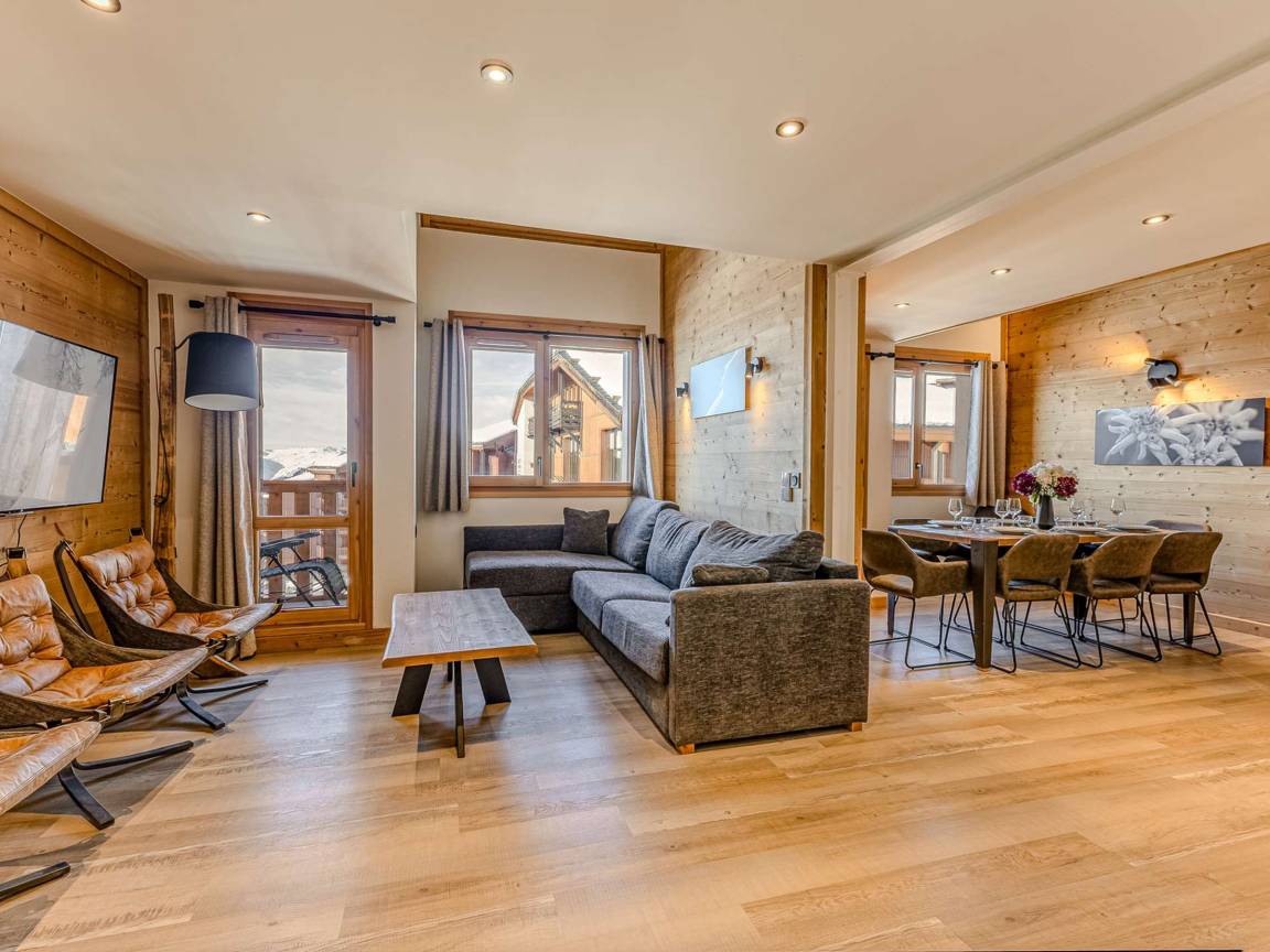 100 M² Appartement ∙ 3 Slaapkamers ∙ 9 Gasten - Peisey-Nancroix