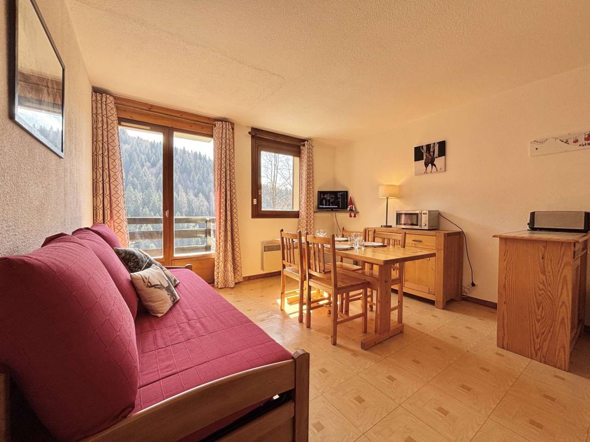 25 M² Studio ∙ 1 Chambre ∙ 4 Personnes - La Giettaz
