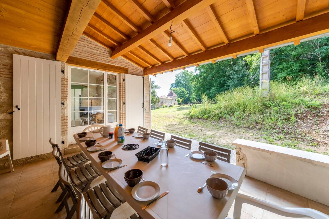 120 M² Maison De Vacances ∙ 4 Chambres ∙ 10 Personnes - Lot-et-Garonne