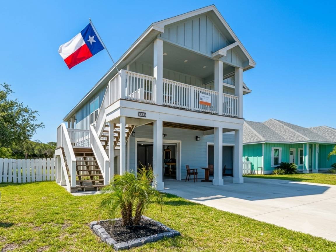 122 M² House ∙ 4 Bedrooms ∙ 8 Guests - Rockport, TX