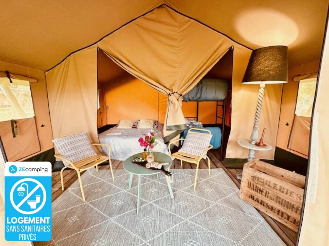 24 M² Tente ∙ 1 Chambre ∙ 4 Personnes - Souillac