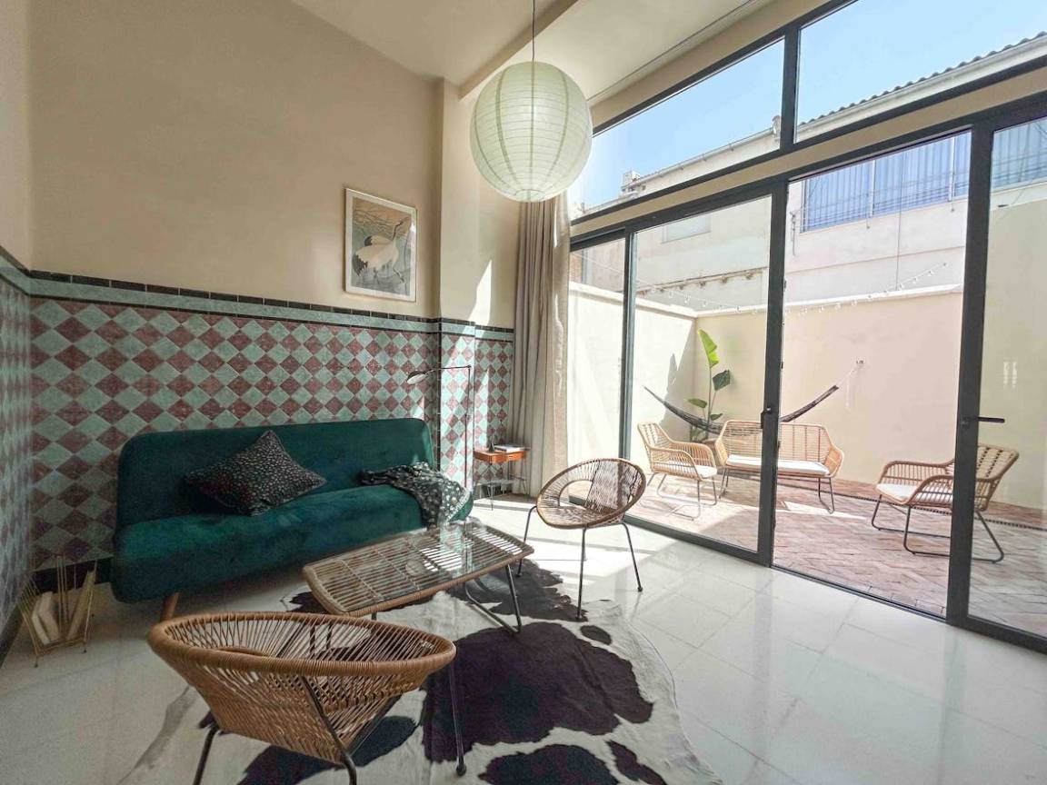85 M² House ∙ 3 Bedrooms ∙ 5 Guests - Valencia