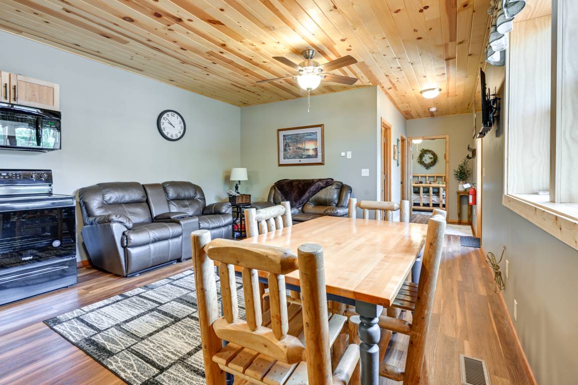 83 M² Cottage ∙ 2 Bedrooms ∙ 6 Guests - Lake Wissota State Park, Chippewa Falls
