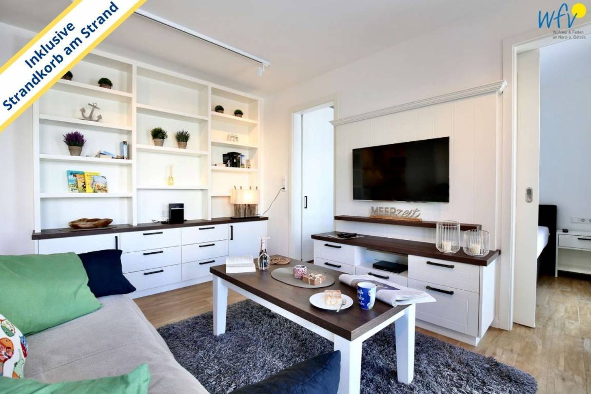 65 M² Ferienwohnung ∙ 2 Schlafzimmer ∙ 4 Gäste - Wangerooge