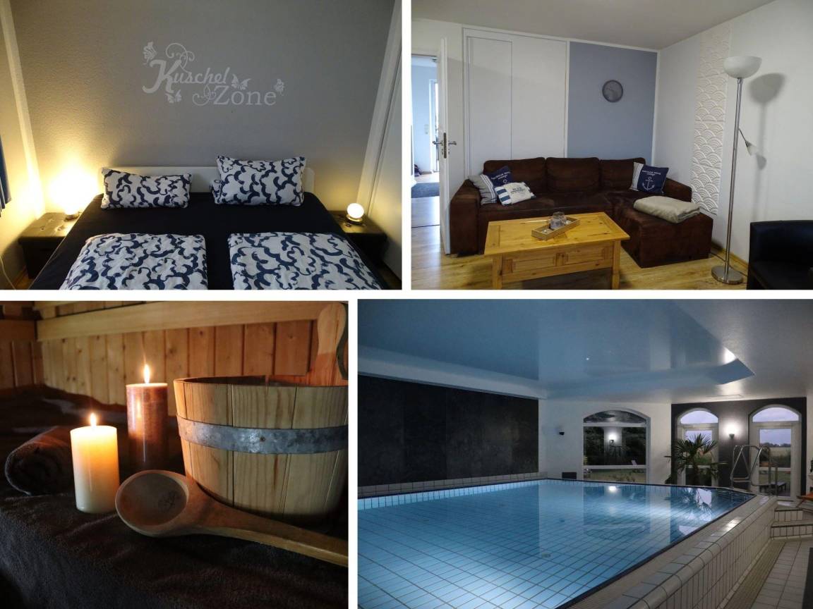 45 M² Ferienwohnung ∙ 2 Schlafzimmer ∙ 4 Gäste - Friedrichskoog