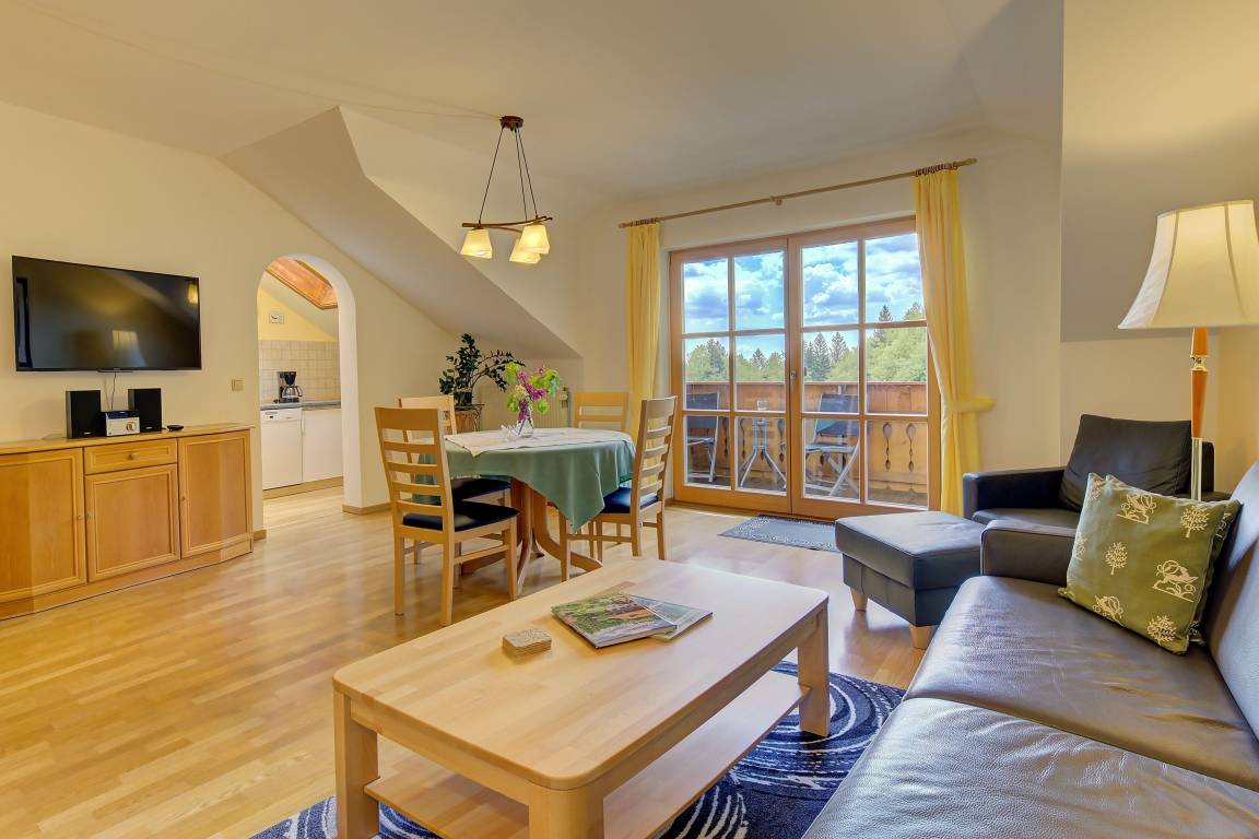 48 M² Ferienwohnung ∙ 1 Schlafzimmer ∙ 4 Gäste - Spiegelau