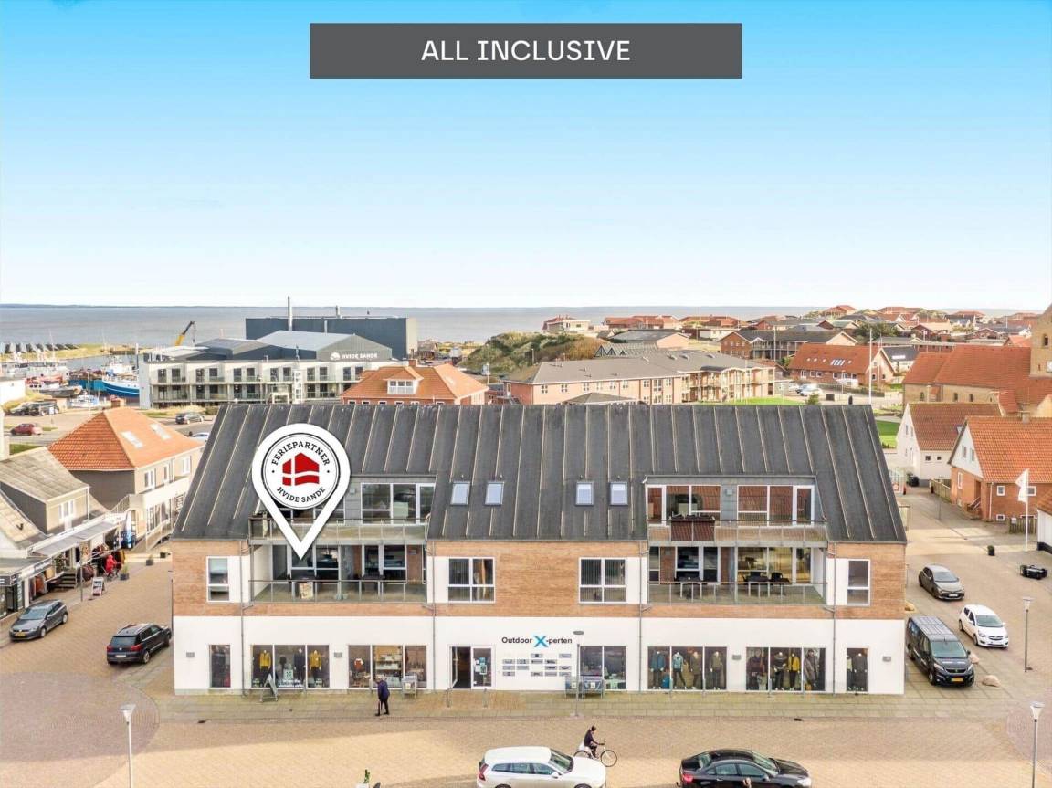 112 M² Appartement ∙ 3 Slaapkamers ∙ 4 Gasten - Hvide Sande