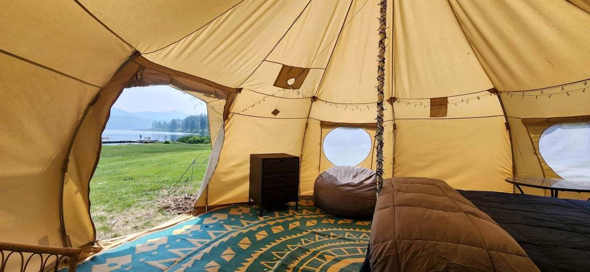 Acampamento ∙ 1 Quarto ∙ 4 Hóspedes - Washington