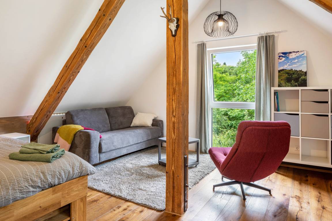 28 M² Privé Kamer ∙ 1 Slaapkamer ∙ 4 Gasten - Müllheim