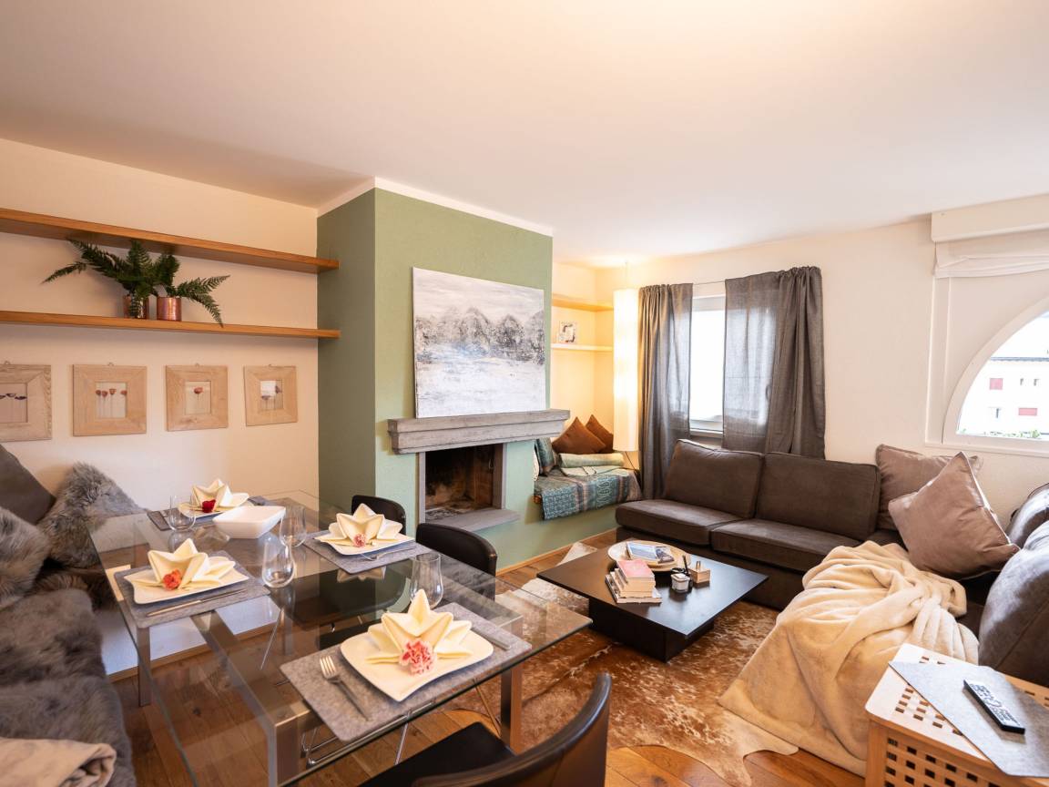 74 M² Appartement ∙ 1 Chambre ∙ 4 Personnes - Silvaplana