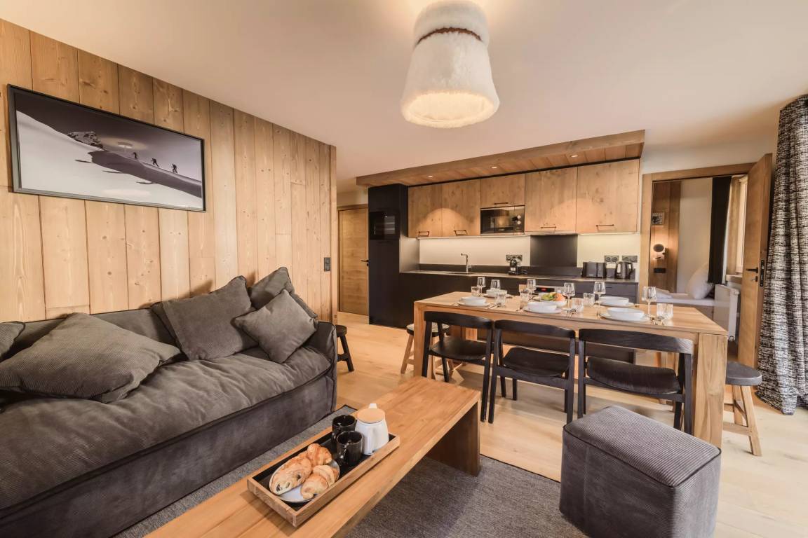 67 M² Apartamento ∙ 2 Quartos ∙ 8 Hóspedes - Sallanches