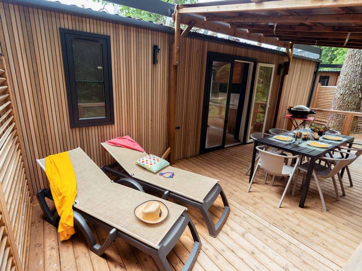 35 M² Mobilheim ∙ 3 Schlafzimmer ∙ 6 Gäste - Lacanau Océan