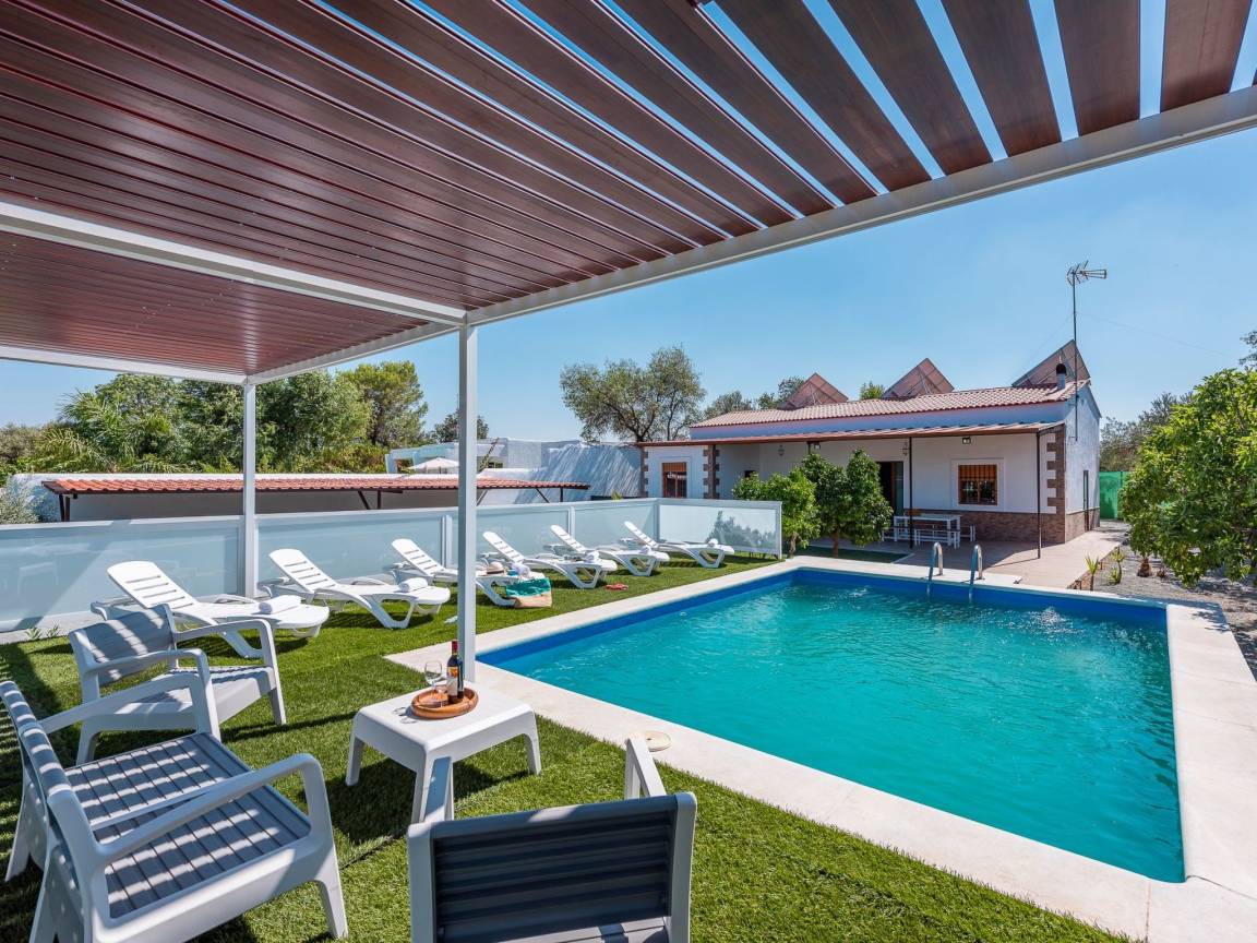 120 M² Maison De Vacances ∙ 3 Chambres ∙ 6 Personnes - Marchena