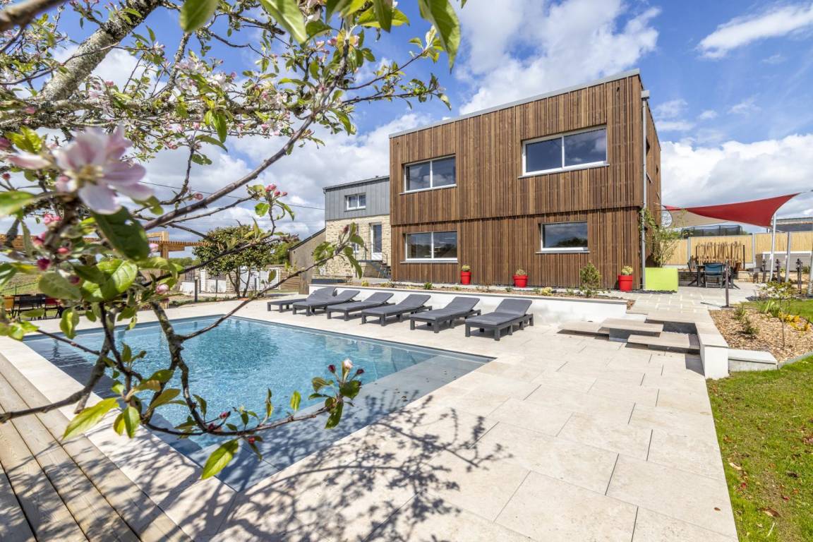 170 M² Gîte ∙ 5 Habitaciones ∙ 12 Huéspedes - Morbihan