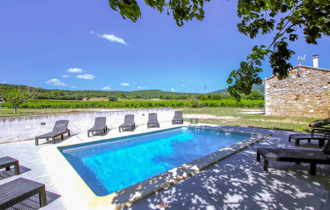 150 M² Maison De Vacances ∙ 3 Chambres ∙ 12 Personnes - Bourg-Saint-Andéol