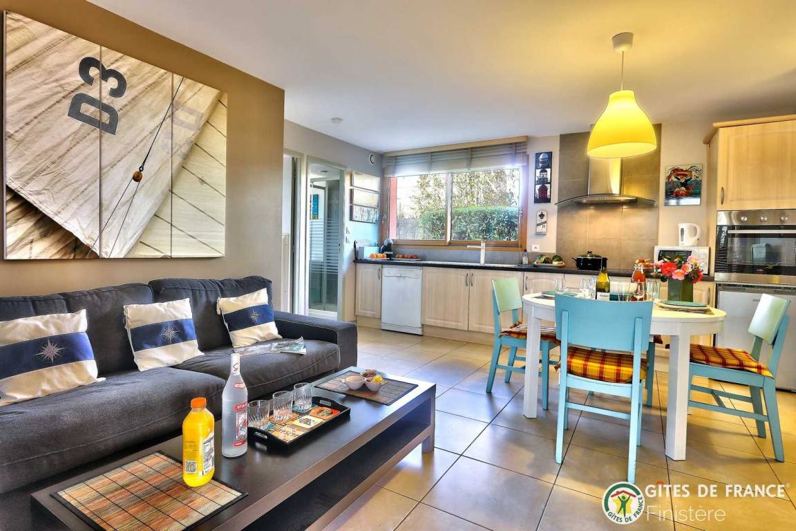 44 M² Gîte ∙ 2 Chambres ∙ 4 Personnes - Île de Batz