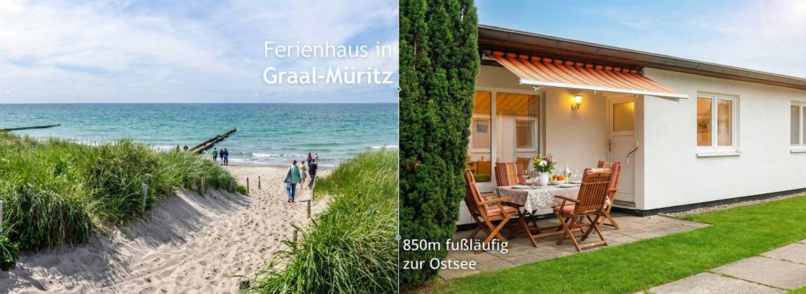 52 M² Bungalow ∙ 2 Chambres ∙ 5 Personnes - Wustrow