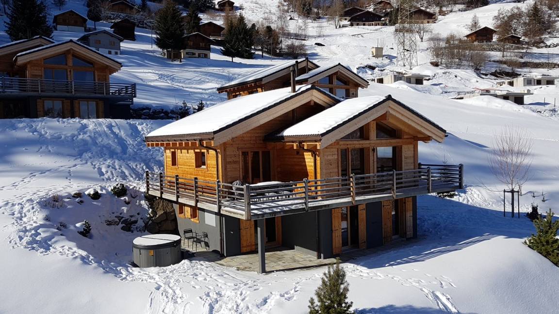 160 M² Ferienhaus ∙ 4 Schlafzimmer ∙ 8 Gäste - Verbier