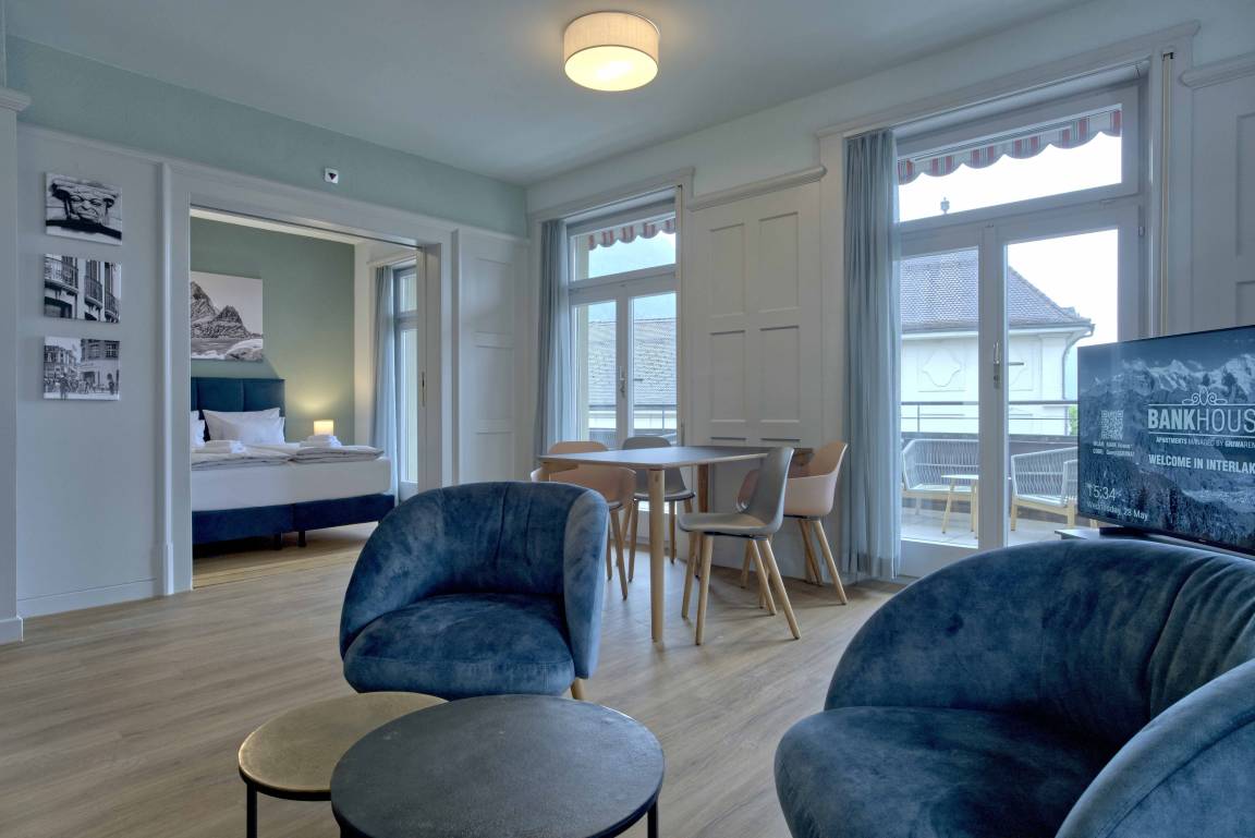 57 M² Appartement ∙ 1 Chambre ∙ 4 Personnes - Interlaken