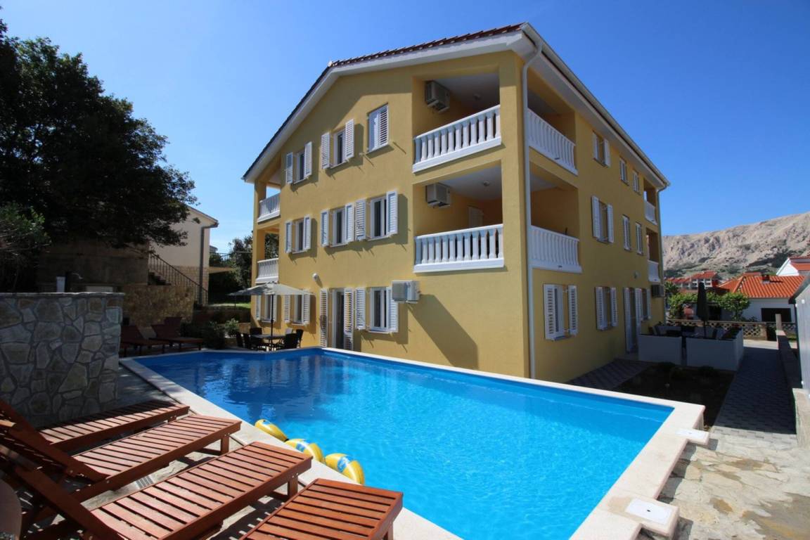 55 M² Appartement ∙ 2 Slaapkamers ∙ 4 Gasten - Baška