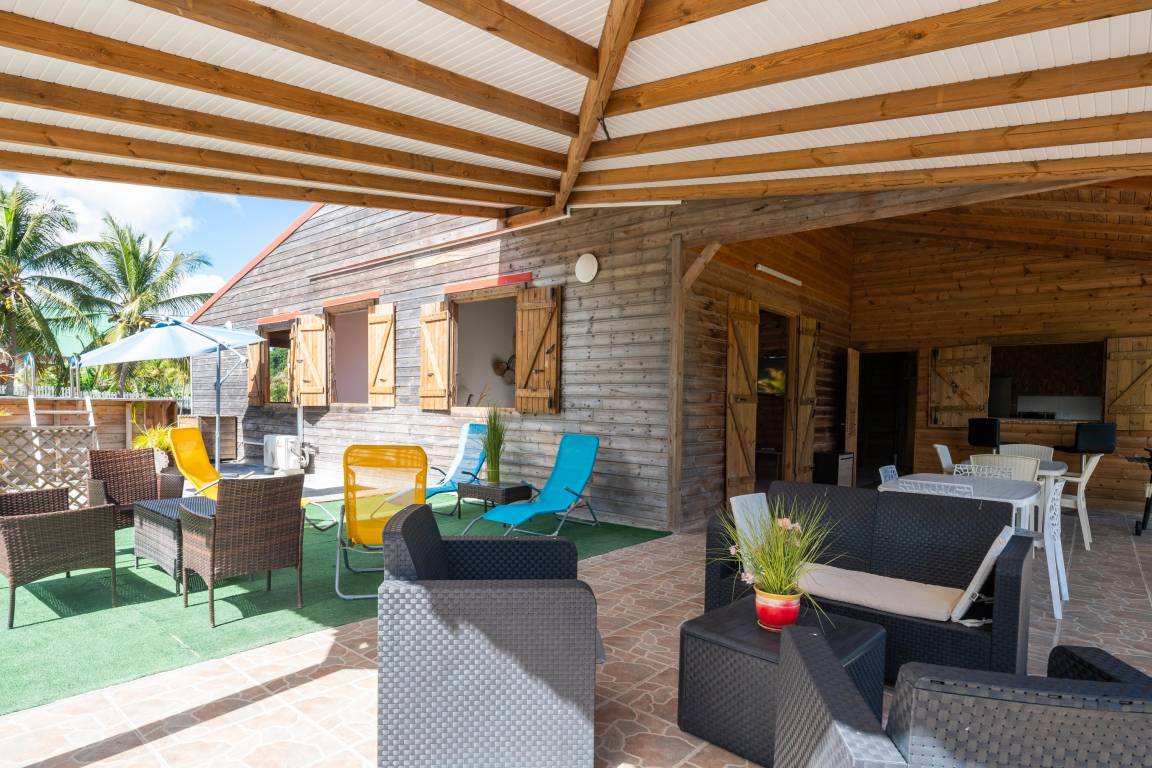 130 M² Maison De Vacances ∙ 3 Chambres ∙ 8 Personnes - Guadeloupe