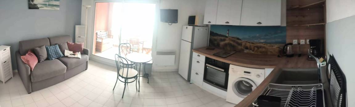 27 M² Ferienwohnung ∙ 1 Schlafzimmer ∙ 4 Gäste - Six-Fours-les-Plages
