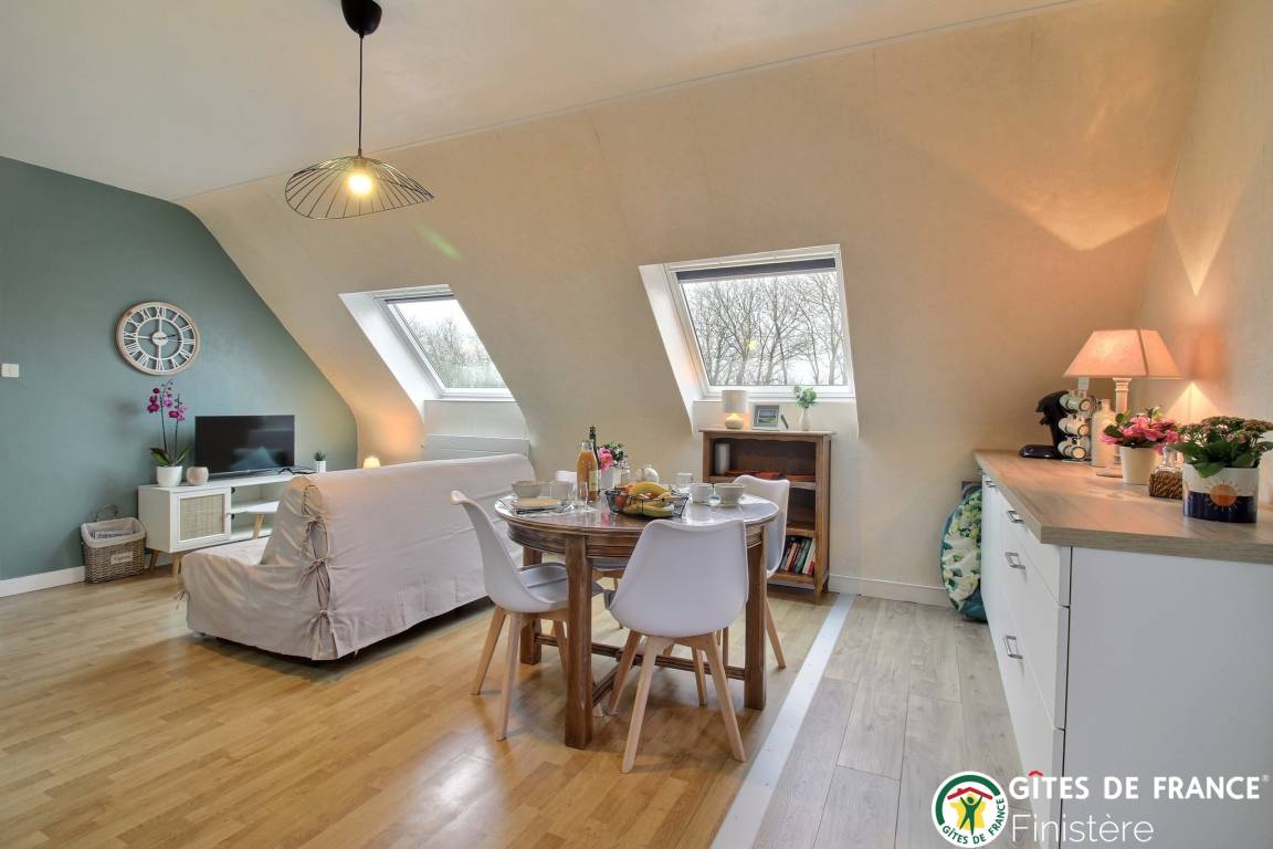 31 M² Gîte ∙ 1 Chambre ∙ 2 Personnes - Brest