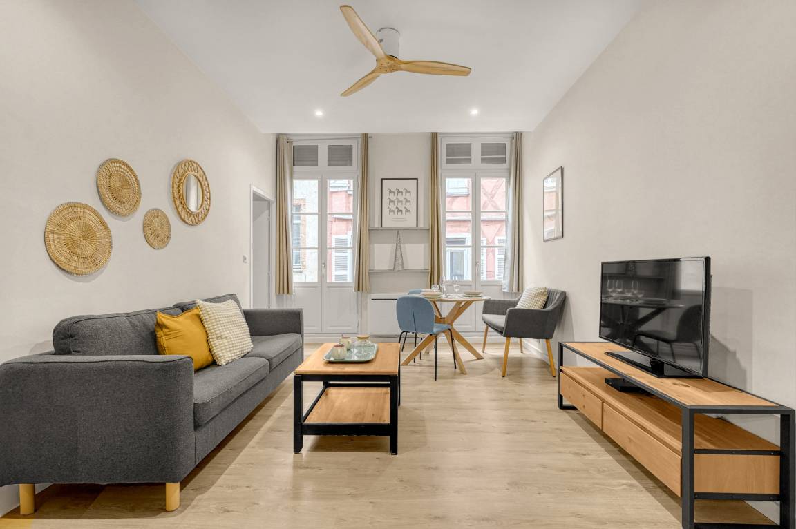 69 M² Appartement ∙ 2 Chambres ∙ 4 Personnes - Le Zénith Toulouse Métropole
