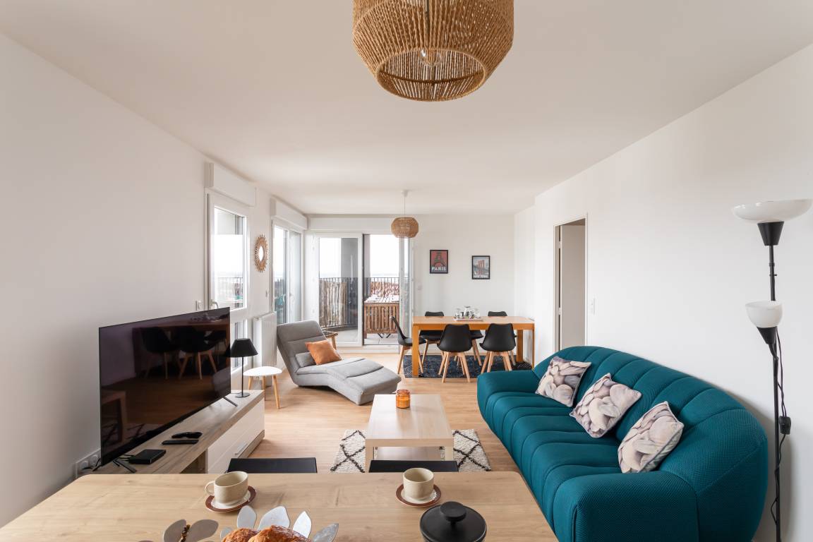 92 M² Appartement ∙ 3 Chambres ∙ 6 Personnes - Bretagne