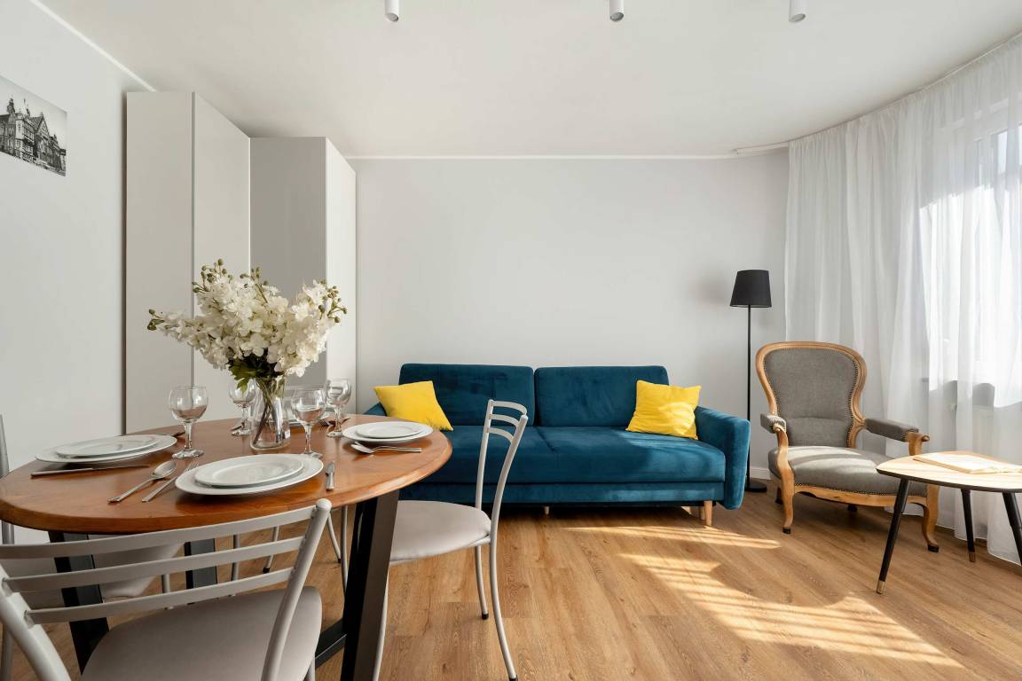 36 M² Ferienwohnung ∙ 1 Schlafzimmer ∙ 3 Gäste - Breslau