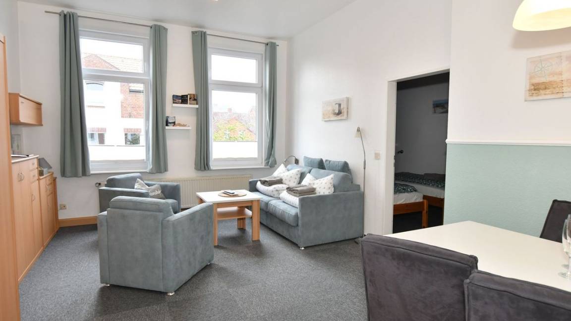 46 M² Apartment ∙ 1 Bedroom ∙ 4 Guests - Borkum