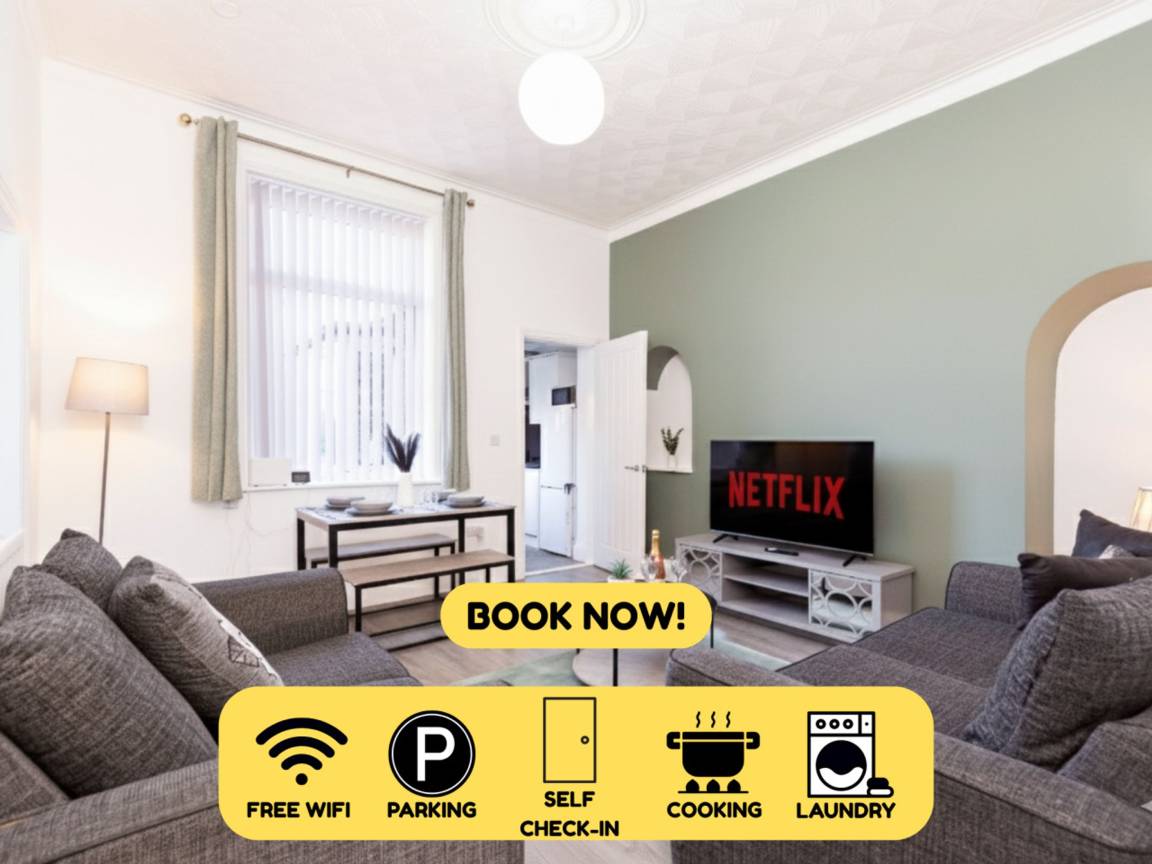 Apartamento ∙ 3 Habitaciones ∙ 5 Huéspedes - Sunderland