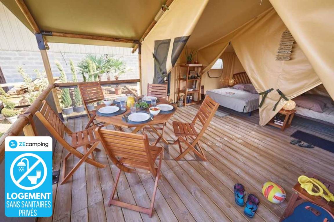 32 M² Tent ∙ 2 Bedrooms ∙ 5 Guests - Montpellier