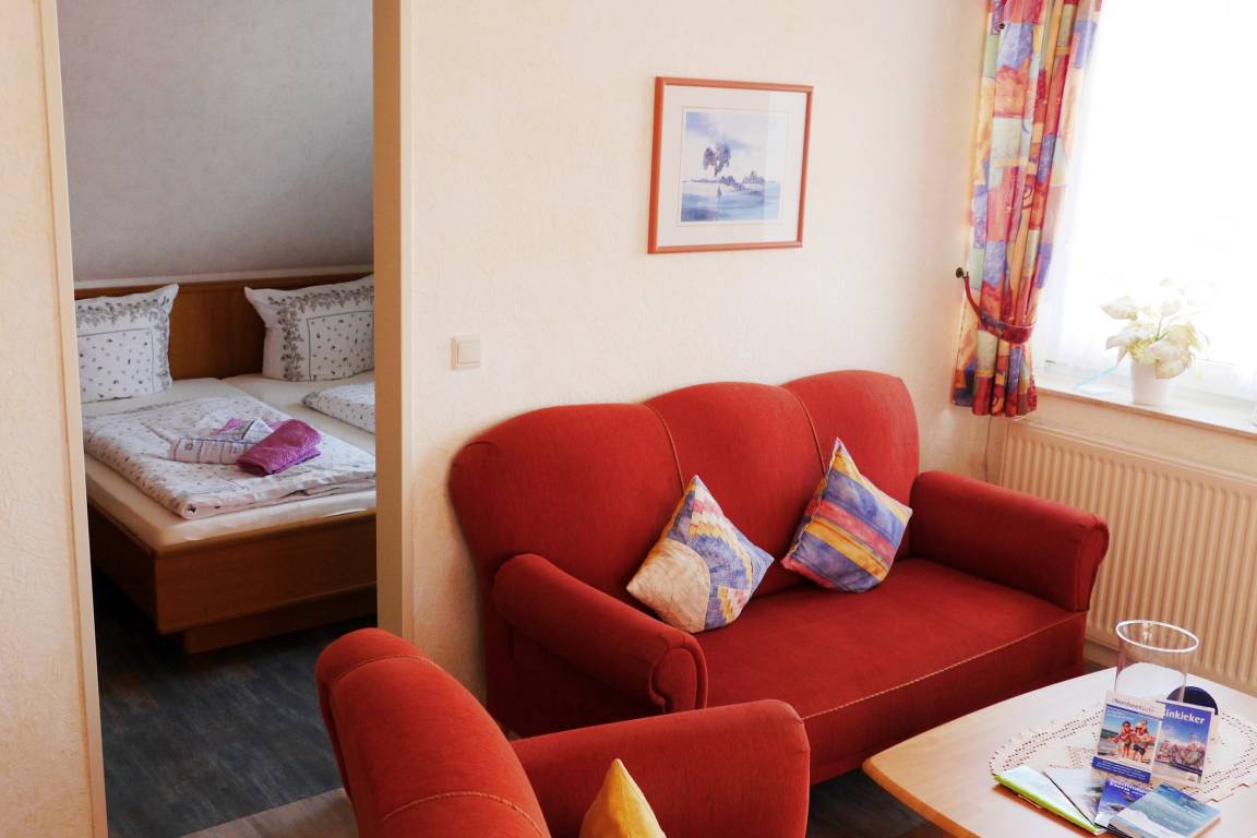 35 M² Ferienwohnung ∙ 1 Schlafzimmer ∙ 2 Gäste - Neuharlingersiel