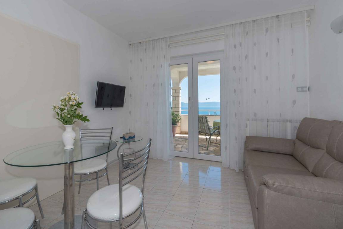 40 M² Ferienwohnung ∙ 1 Schlafzimmer ∙ 2 Gäste - Ravni