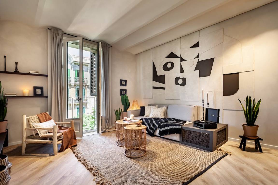 76 M² Apartamento ∙ 2 Habitaciones ∙ 3 Huéspedes - Santa Coloma de Gramanet