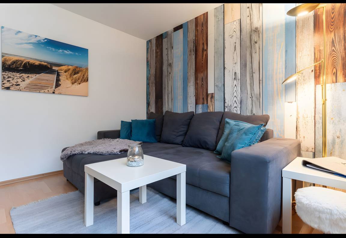 45 M² Ferienwohnung ∙ 1 Schlafzimmer ∙ 3 Gäste - Büsum