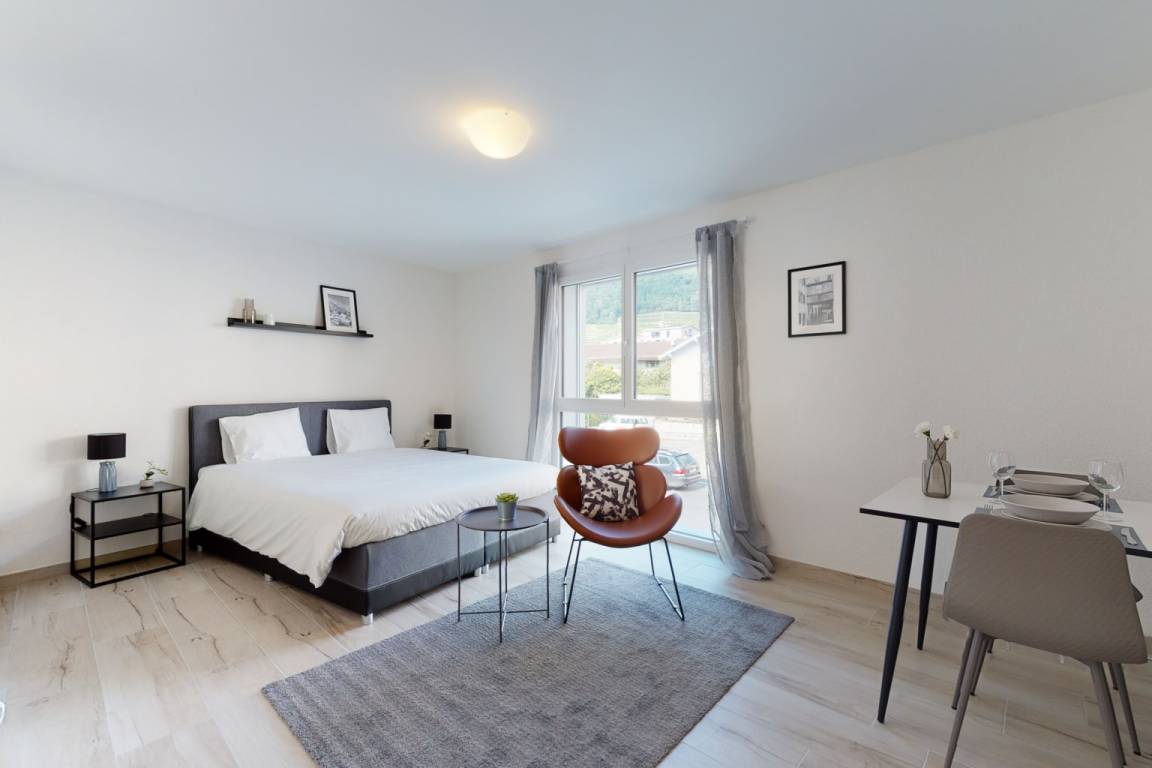 20 M² Studio ∙ 1 Chambre ∙ 2 Personnes - Aigle