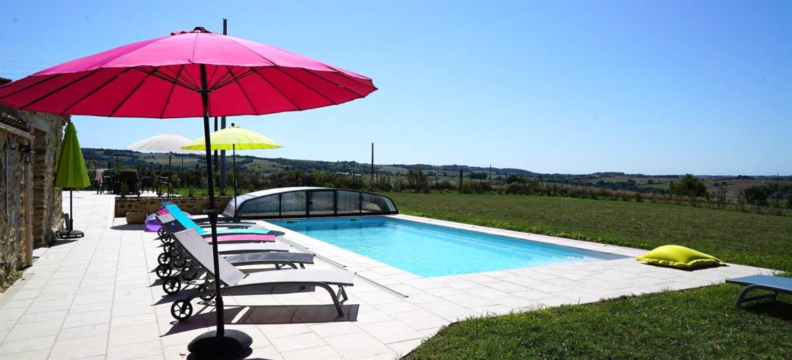 240 M² Gîte ∙ 5 Chambres ∙ 12 Personnes - Cordes-sur-Ciel