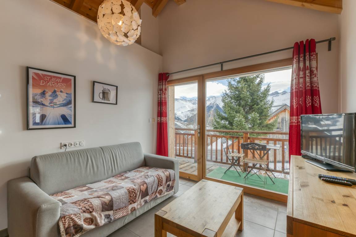 60 M² Appartement ∙ 2 Chambres ∙ 6 Personnes - La Grave