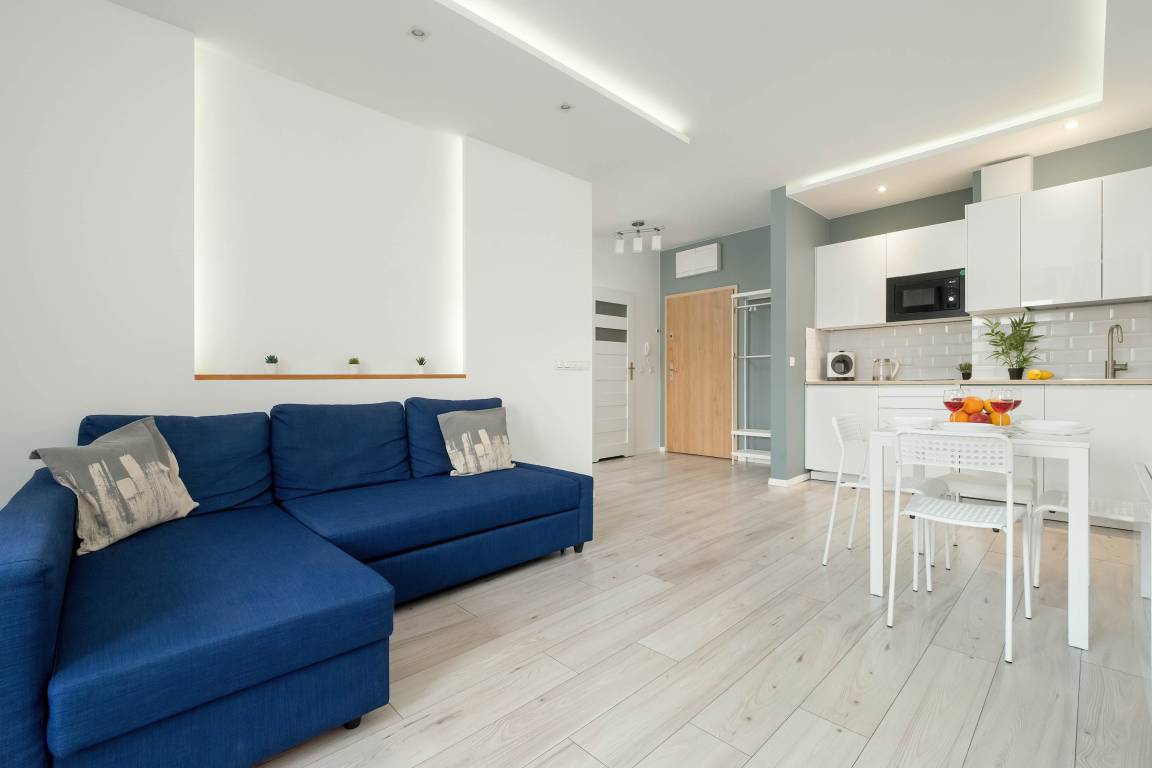 41 M² Apartment ∙ 1 Bedroom ∙ 4 Guests - Łódź